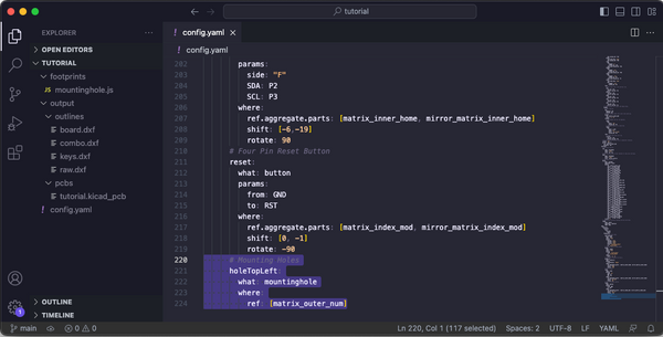 Let's Design A Keyboard With Ergogen v4: Offline Ergogen, External ...
