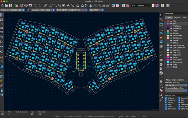 Let's Design A Keyboard With Ergogen v4: KiCAD, Firmwares, & Assembly ...